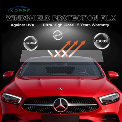 China Self Healing TPU Car Film High Gloss Windshield Film 6.5mil Anti Yellowing Windscreen Protection Film Paint Protection Film for sale