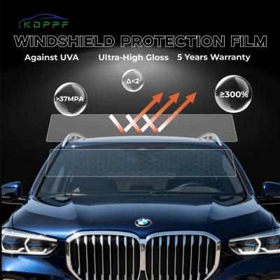 China Anti Break TPU Car Film Anti Stain Windshield Film 5 Years Warranty  Anti Yellow Clear Paint Protection Film for sale