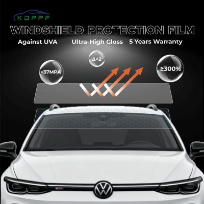China Anti Stain TPU Car Film Windshield Film Anti Yellow 6.5mil Clear Paint Protection Film for sale