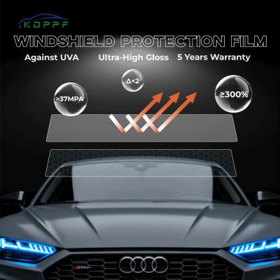 China Self Healing Windshield Film Anti Stain High Hydrophobic TPU Car Film Anti-gravel Clear Paint Protection Film for sale