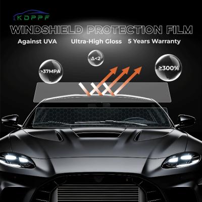 China Self Healing Windshield Film UV Proof Anti Stain TPU Car Film Anti-gravel Clear Paint Protection Film for sale