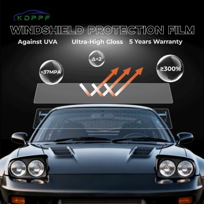 China Self Healing Clear Paint Protection Film Windshield Film Scratch Resistant Anti Stain Anti Yellow TPU Car Film for sale
