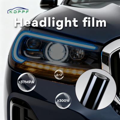 China Auto PPF Film Anti Yellowing Anti Scracth UV Blocking Headlight Self Healing TPU Car Headlight Protection Film for sale