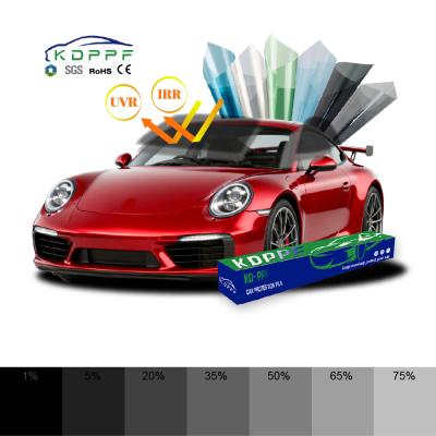 China 2 mil Ultra Nano Solar Window Film Tint Film for Car Window Automotive Car Tint for Explosion-proof Anti-theft UV Heat Blocking Scratch Resistant for sale
