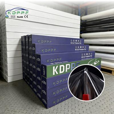 China TPU Paint Protection Film High Gloss 190 Micron Clear PPF for Cars Fast Healing Anti Yellowing Fast M75 Car Film High Hydrophobic Car Wrap for sale