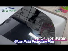 Película de proteção de pintura brilhante autocurável com revestimento hidrofóbico