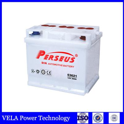 China Auto battery DIN36 12V 36AH 300ah use for Europe car SMF battery 53621 for sale