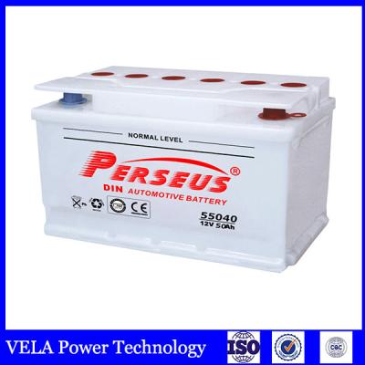 China Auto battery DIN36 12V 50AH 300ah use for Europe car SMF battery 55040 for sale