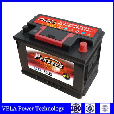 China car battery 12v 75ah N70ZL car battery maintenance free China supplier for sale