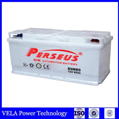 China German Standard accumulator cell dry battery DIN85 12V 85ah for european car rechargable truck battery for sale