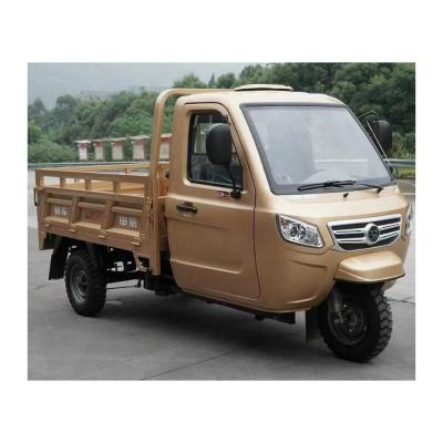 中国 Motorized Cargo Motorcycle with 400kg Payload Capacity Closed Body 3 Wheel Petrol Bike 販売のため