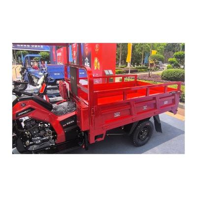 Cina Benzina 3 ruote Dump Truck Nigeria Cargo Triciclo 400-500kg Peso di controllo in vendita
