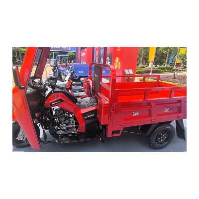 Cina Benzina 3 ruote Dump Truck Nigeria Cargo Triciclo 400-500kg Peso di controllo in vendita