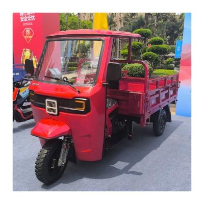 Cina Benzina 3 ruote Dump Truck Nigeria Cargo Triciclo 400-500kg Peso di controllo in vendita