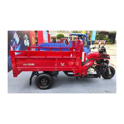 China 400-500kg peso de contenção caminhão de carga 300cc motor de gasolina triciclo para adultos à venda