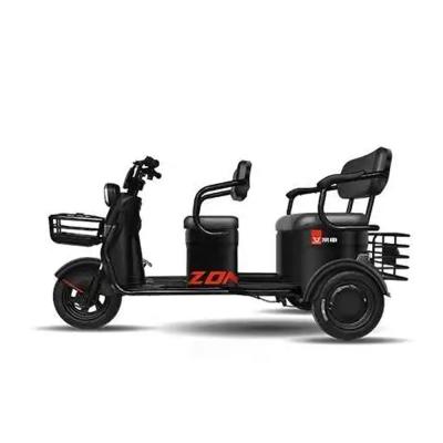 China Elektrische driewieler voor volwassenen die rijden Elektrische driewielmotorfiets Te koop