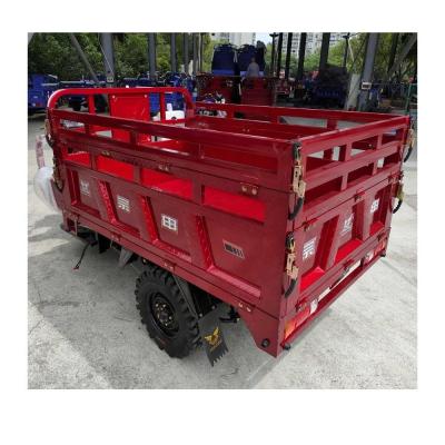China Gas Powered 3 Wheel Cart 1000 kg Motorized Tricycle Motorcycle Cargo with Wheelbase 2390mm for sale