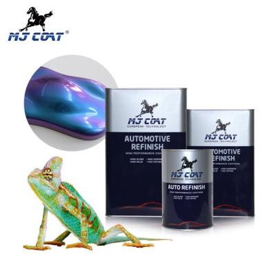 Cina Vernice di base ad alta brillantezza Chameleon Car Paint Full Film Automotive Chameleon Paint in vendita