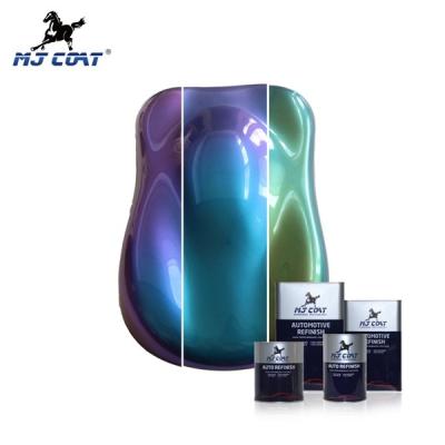 Cina ODM Chameleon Pigment Car Paint Rivestimento per auto in resina acrilica ad alta adesione in vendita
