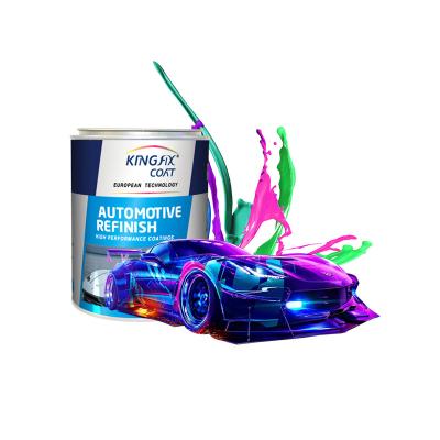 Cina 90 Characters Automotive Base Coat Paint Glossy Finish in vendita