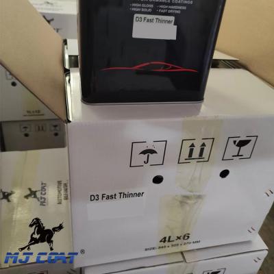 中国 Colorfastness Auto Clear Coat Paint Smooth And Even Finish UV resistance 販売のため