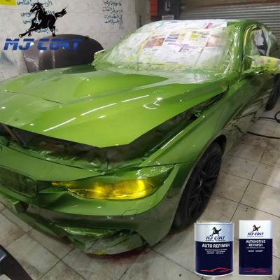 中国 Quick Drying Time High Gloss Retention Auto Clear Coat Paint 販売のため
