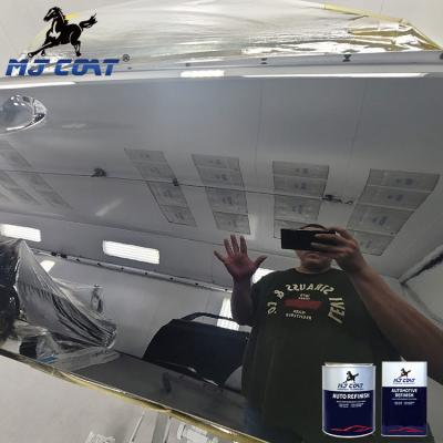 Cina Container Size 1L 4L Fast Dry Automotive Base Coat Paint With Glossy Finish in vendita