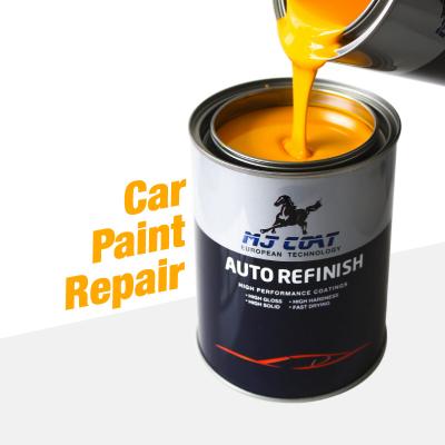China Below 20 Degrees Celsius Automotive Base Coat Paint 1L And 4L Thinner Cleanup Te koop