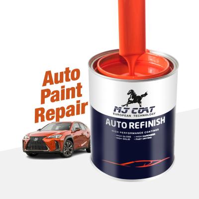 Cina Glossy Automotive Top Coat Paint with Solids Content More Than 40% for High Gloss Finish in vendita