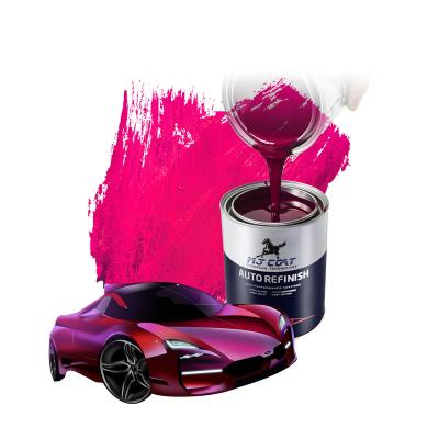 China Low VOC Content Automotive Base Coat Paint Recommended for Below 20 Degrees Celsius Te koop