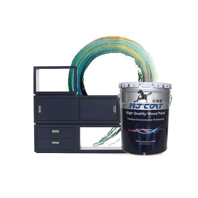 China Baixo odor Tempo de secagem rápido Tinta de madeira PU à prova d'água 2-3 horas Tempo de secagem Fácil aplicação à venda