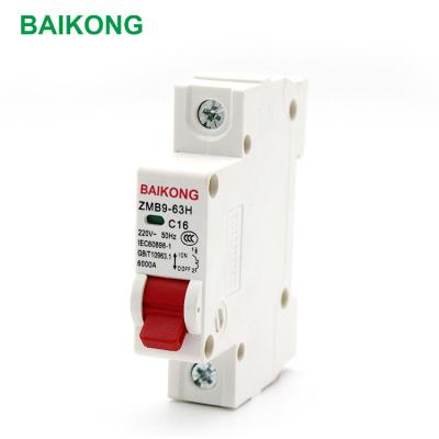 China 1P 2P N MCB Circuit Breaker 32 Amp Residual Current Operated for sale