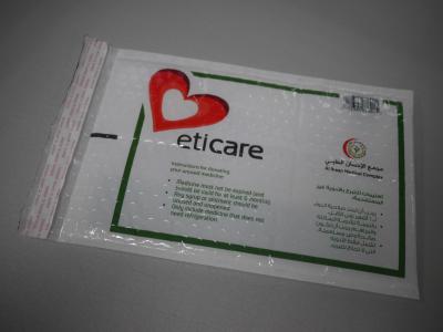 China Shockproof Poly Bubble Package Envelope / Padded Shipping Bags 7.25