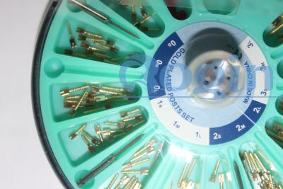 Cina Vite placcata dorata cosmetica dell'impianto dentario di 120 PCS PER ripristino dei denti in vendita
