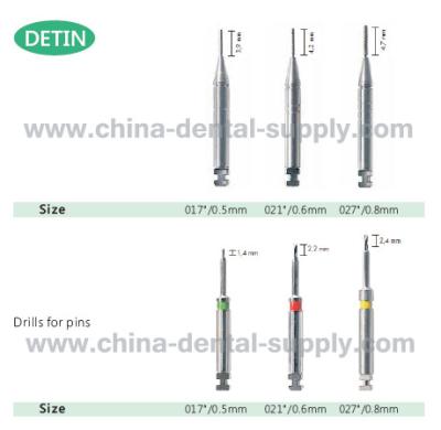Cina Posta della vite di acciaio inossidabile e nucleo dentari, Pin del dente di conservazione di Parapulpal in vendita