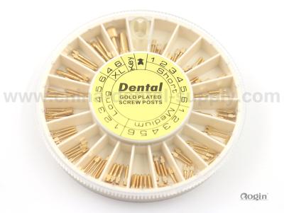 Cina 120 / 240 impianti dentari del metallo dorato del piatto dei pc sostengono il servizio dell'OEM in vendita