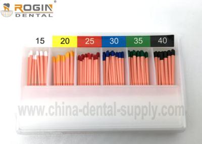Cina La guttaperca indica i materiali da otturazione del canale di Endo Hand Files For Root dopo la preparazione in vendita