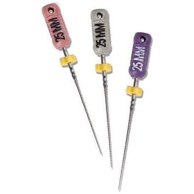 Cina Acciaio inossidabile Endo Files Sliver Color dentario di FDA del CE 21/di lunghezza di 25mm in vendita