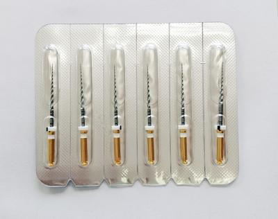 Cina Oro dentario degli archivi della Sup-conicità di Endo Files con CE/certificato FDA/di iso in vendita