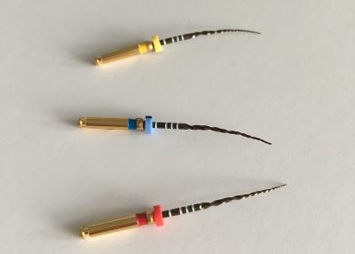Cina Archivio rotatorio SUP-TAPER di Niti di trattamento di memoria termica di controllo DOPO in oro ed in blu in vendita