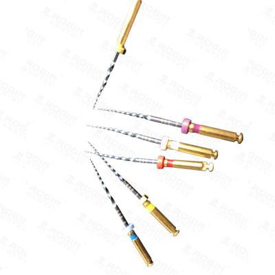 Cina La lega flessibile Niti di memoria della conicità archiva l'endodontica che gli archivi rotatori dentari riscaldano l'attivazione Colot blu in vendita