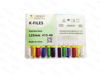 Cina Acciaio inossidabile dentario K/trattamento del canale radicolare di H Endo Files And Reamers For in vendita