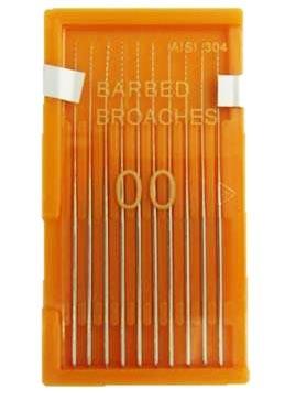 Cina Acciaio inossidabile Endo Files Long Barbed Broaches dentario senza maniglia in vendita