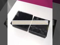 Apparel Textile Cutting Machine 86875001 Bristle 1.6 quot Square Foot Nylon Black for Gt7250 Xlc7000/Paragon Cutter