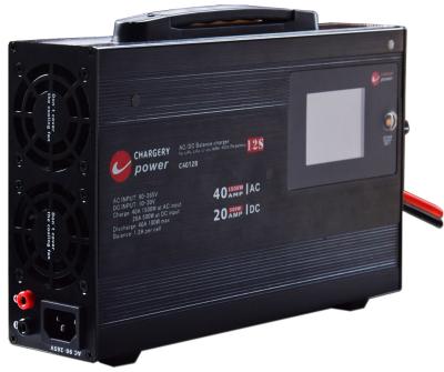 China Bateria de 48V 1500W Balancer Charger Discharger 4S 6S 8S 12S LiPo NMC LiFe LiTo Pb 40A à venda