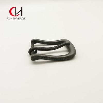Cina Western Matte Black Belt Buckle Zinc Alloy ODM OEM 5mm Thick 60mm Long in vendita