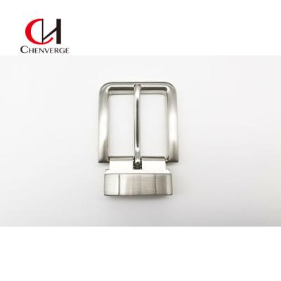 Cina Silver Reversible Belt Buckles For Men Business 35mm Can Change Color in vendita