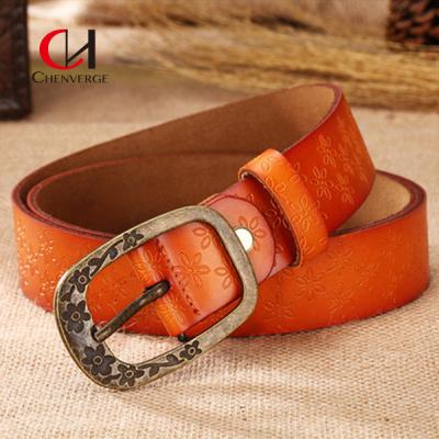 Cina Larghezza materiale di cuoio della cinghia 3.3cm del denim di S di Plum Needle Buckle Women d'annata ' in vendita