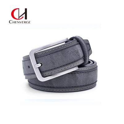 Cina OEM Men's Leather Belts Two Colors Splicing Casual Fashion Lengthened Pure Cowhide in vendita