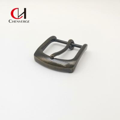 Cina Copper Neutral Senior Anti - Old Metal Belt Buckles 40mm Street Cowboy Nostalgic Style in vendita